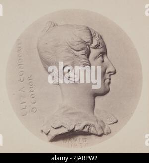 Medallion creator Pierre Jean David d'Angers Stock Photo - Alamy