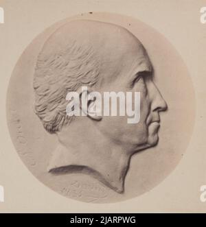 Medallion creator Pierre Jean David d'Angers Stock Photo - Alamy