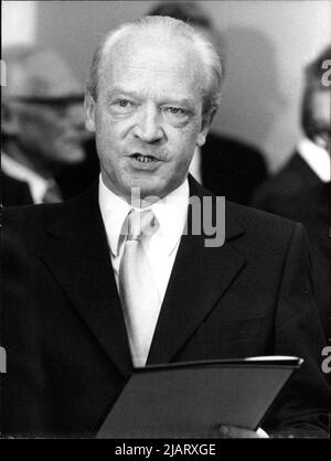 Das Foto zeigt den Bundesverfassungsrichter Dr. Helmut Simon Stock ...