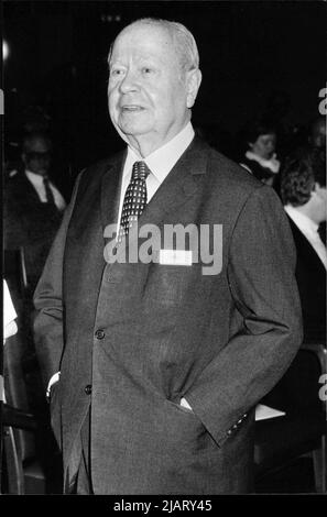 Hans-Günther Sohl, Vorstandsvorsitzender der Thyssen AG Stock Photo - Alamy