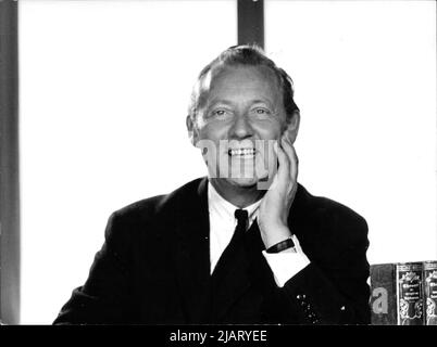 Axel Cäsar Springer, deutscher Verleger, Gründer und Inhaber des Axel ...