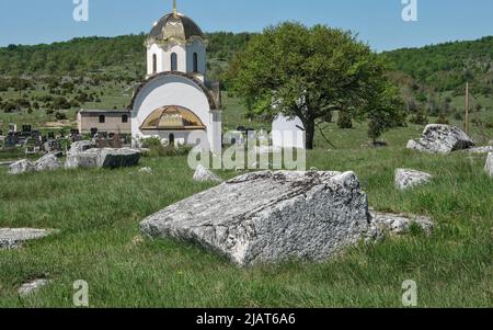 Bjelosavljevići, Sokolac, Bosnia and Herzegowina – May 2022: medieval ...