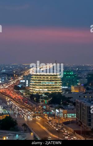Burger Building Near Ramada Signal Salwa Road Doha Stock Photo - Alamy