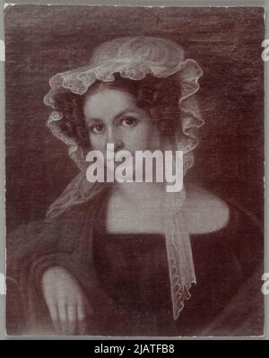 Portrait of Salomea Słowacka, mother of Polish poet Juliusz Słowacki ...
