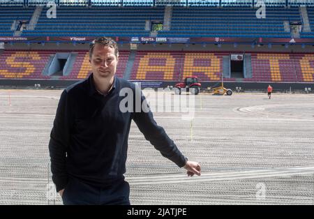 Coach Brian Priske of Sparta Praha seen during the UEFA Conference ...