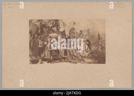 Photograph of Jan Matejko's painting Stephen Báthory at Pskov Szubert ...