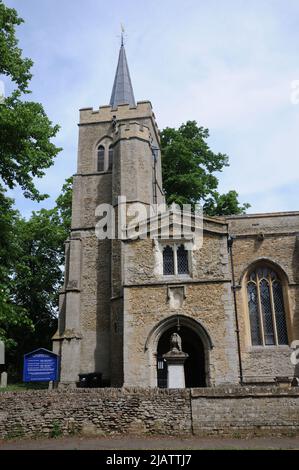 St Peters Church, Wilburton, Cambridgeshire Stock Photo - Alamy