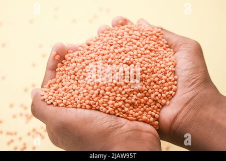 close up of uncooked indian dhal lentil food background Stock Photo - Alamy