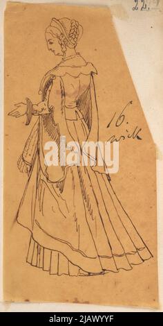 This portrait by the renowned Polish artist, Matejko, depicts Aniela ...