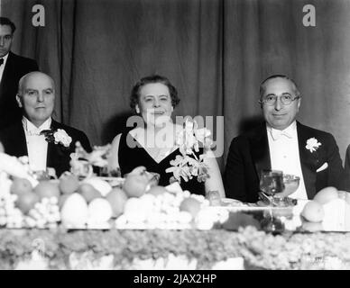 Louis B. Mayer, head of Metro-Goldwyn Mayer Studios, is shown with ...