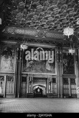 The Royal Robing Room in the House of Lords, in the Houses of ...