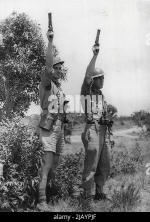 Verey Pistols - Guns - War File. September 27, 1941. (Photo by Sport ...