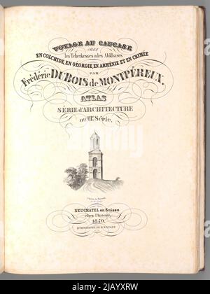 Bliżej Kultury Unknown, Dubois de Montpéreux, Frédéric (1798 1850), lithography of H. Nicolet ...