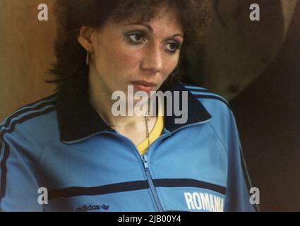 Romanian runner Doina Melinte in Los Angeles, CA, USA, 1984 Stock Photo ...