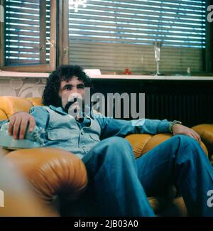 The famous Romanian tennis player Ion Tiriac, approx. 1976 Stock Photo ...