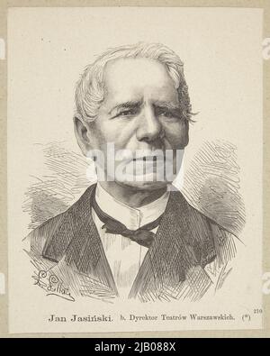 Jan Tomasz Seweryn Jasiński (1806 Warsaw 1879 Warsaw) actor of the ...