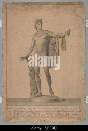 Apollo of the Belvedere (Roman copy from 2nd century A. D. of Greek ...