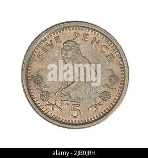 Gibraltar, Elżbieta II (1952 ), 1 Pens, Tadworth (Piejoy Mint); 1992 ...