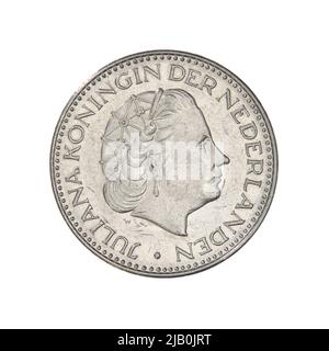 Dutia, Juliana (1948 1980), 1 Guilder, Utrecht; 1968 Mint Utrecht ...