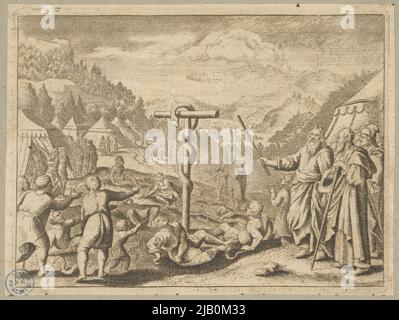 Moses and the snakes Stock Photo - Alamy