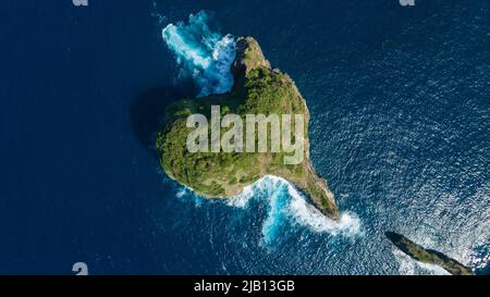 Mandalika surrounding area seascape aerial view Stock Photo - Alamy