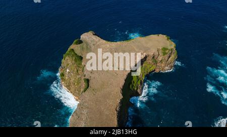 Mandalika surrounding area seascape aerial view Stock Photo - Alamy