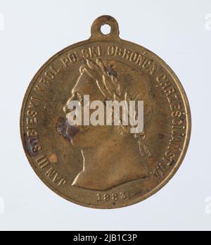 A medal commemorating the 200th anniversary of the Vienna relief The ...
