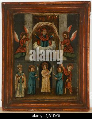 Orthodox byzantine iconography Stock Photo - Alamy