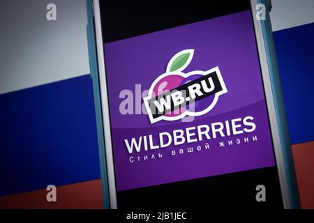 Wildberries Russian largest online retailer Stock Photo - Alamy