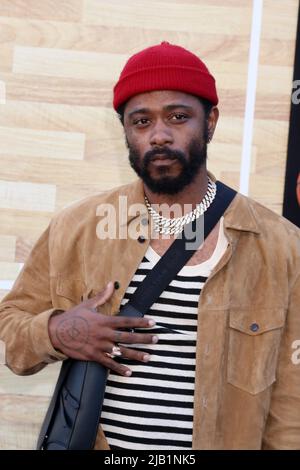 LOS ANGELES - JUN 1: Lakeith Stanfield at the Hustle Premiere at the ...