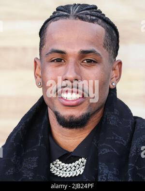 Elvin Rodriguez arrives at Netflix's HUSTLE Los Angeles Premiere held ...