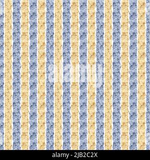 Seamless French country kitchen stripe fabric pattern print. Blue ...