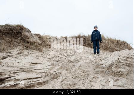 Bulbjerg - limestone cliff in northern Jutland, Denmark Stock Photo - Alamy