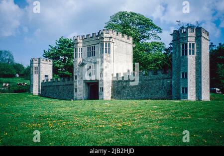 Old Shute House (aka Shute Barton), located at Shute, near Colyton ...