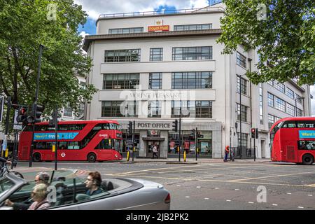 The front exterior of the Mount Pleasant sorting offices, Royal Mail's ...