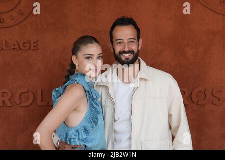 Mathieu Forget and Victoria Dauberville at Village during French Open ...