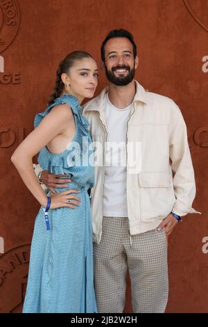 Mathieu Forget and Victoria Dauberville at Village during French Open ...
