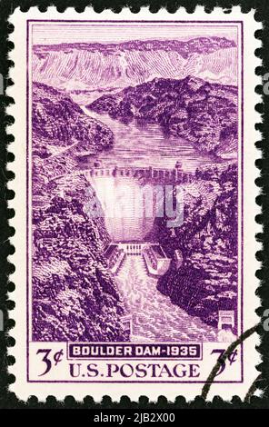 Construction of the Hoover Dam, 1935 Stock Photo - Alamy