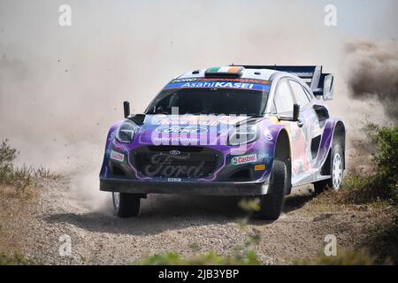 Shakedown, BREEN ,Paul NAGLE,M-SPORT FORD WORLD RALLY TE (Photo by Luca ...