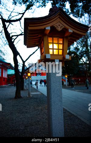 The beautiful temple of Hanazono jinja in Tokyo Stock Photo - Alamy