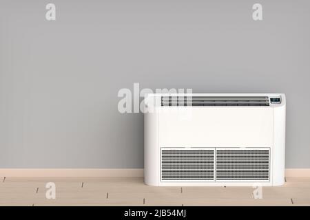 Floor mounted air conditioner Stock Photo - Alamy