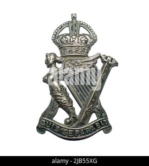 Royal Irish Rifles ww1 uniform with rifle reinactor at Grey Point Fort ...