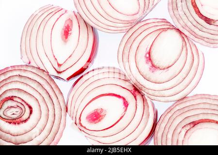 onion slices, Allium cepa Stock Photo - Alamy