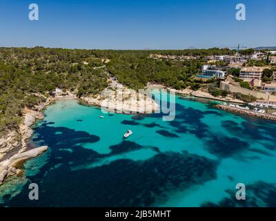 El Mago beach, Cala Portals Vells, Calvia, Mallorca, Balearic Islands ...