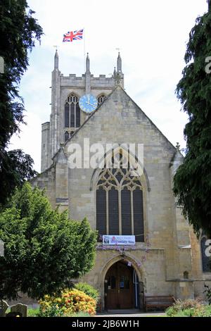 St. Mary's Church, Hallgate, Cottingham, East Yorkshire, UK Stock Photo ...