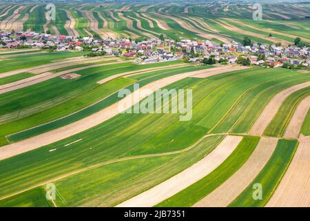 Suloszowa village in Krakow County, Lesser Poland Voivodeship, in ...