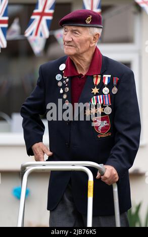 WWII veteran Alec Hall celebrating his 100th birthday with family and ...