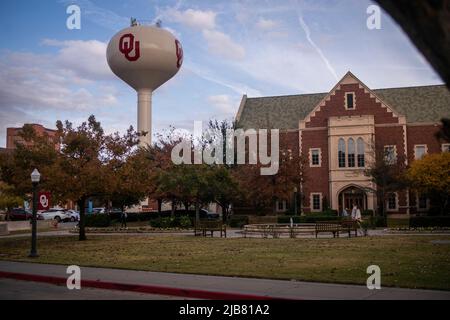 Norman, OK - November 12, 2020: University of Oklahoma (OU) Sooners ...