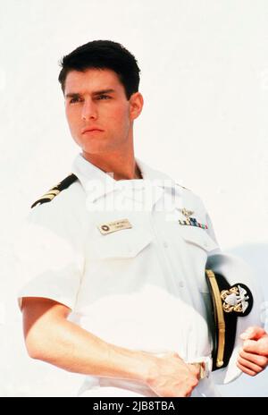 TOP GUN 1986 Paramount Pictures film with Tom Cruise Stock Photo - Alamy