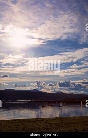 Gareloch from Kidston Park, Helensburgh, Scotland Stock Photo - Alamy